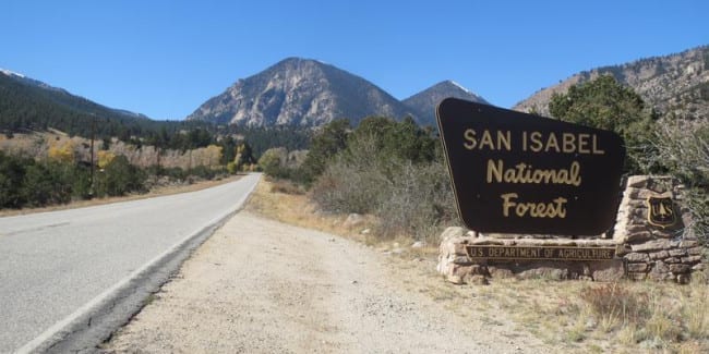 San Isabel National Forest – Central Colorado | Biking, Boating ...