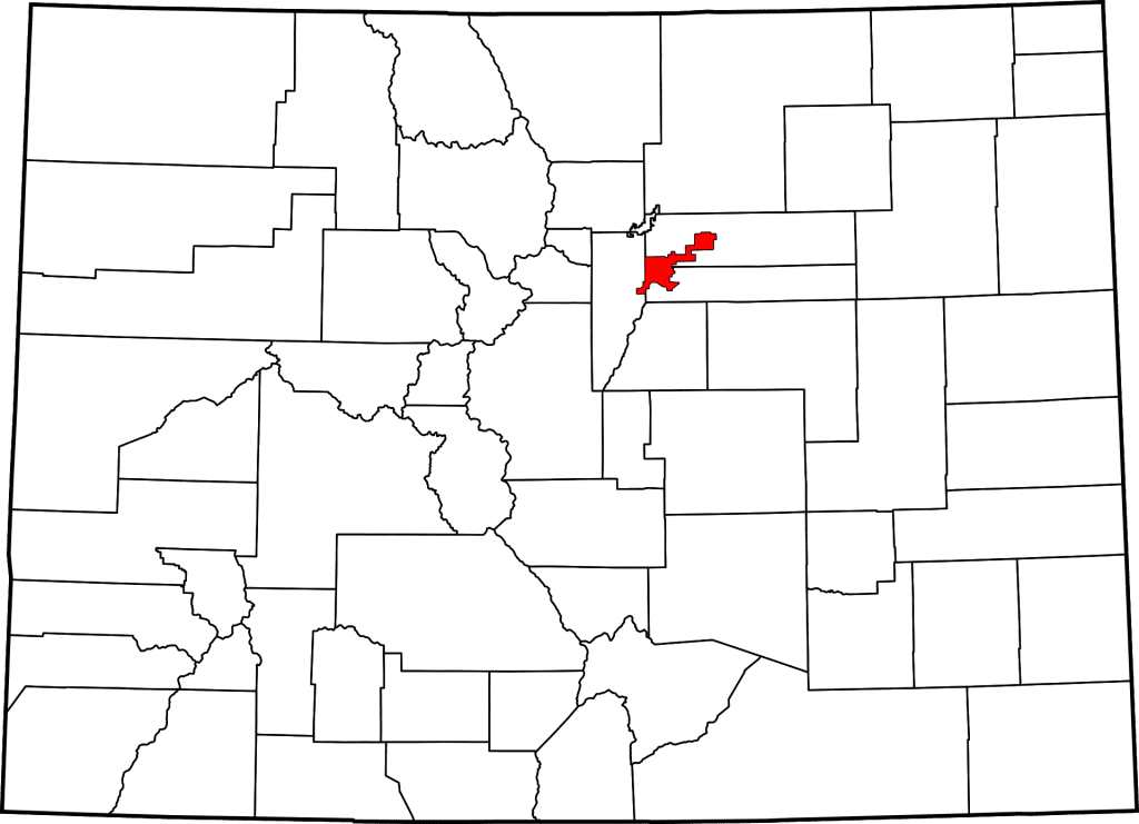 Denver County, Colorado | Map and Towns - Uncover Colorado