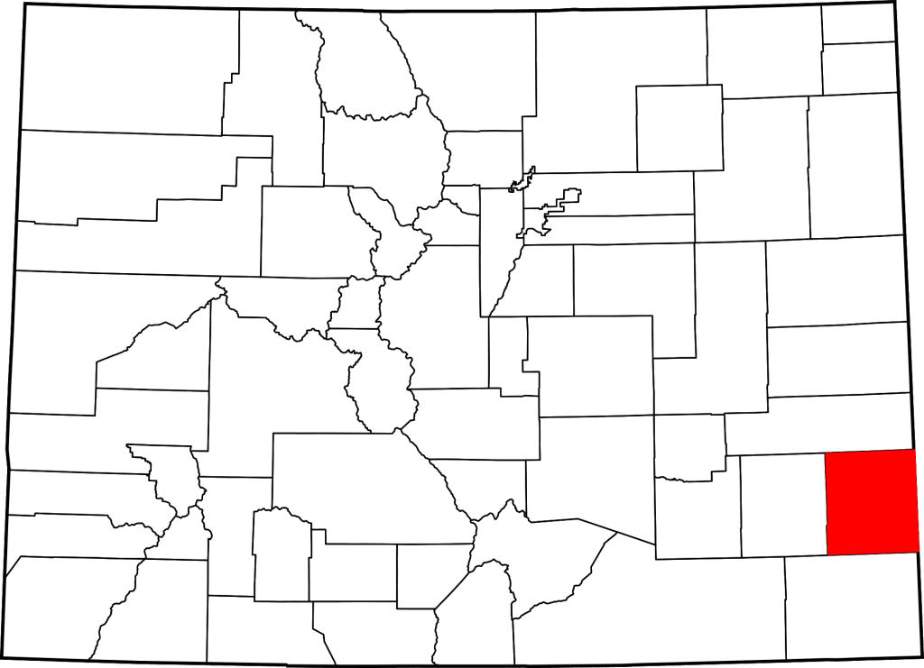 Prowers County, Colorado | Map and Towns - Uncover Colorado