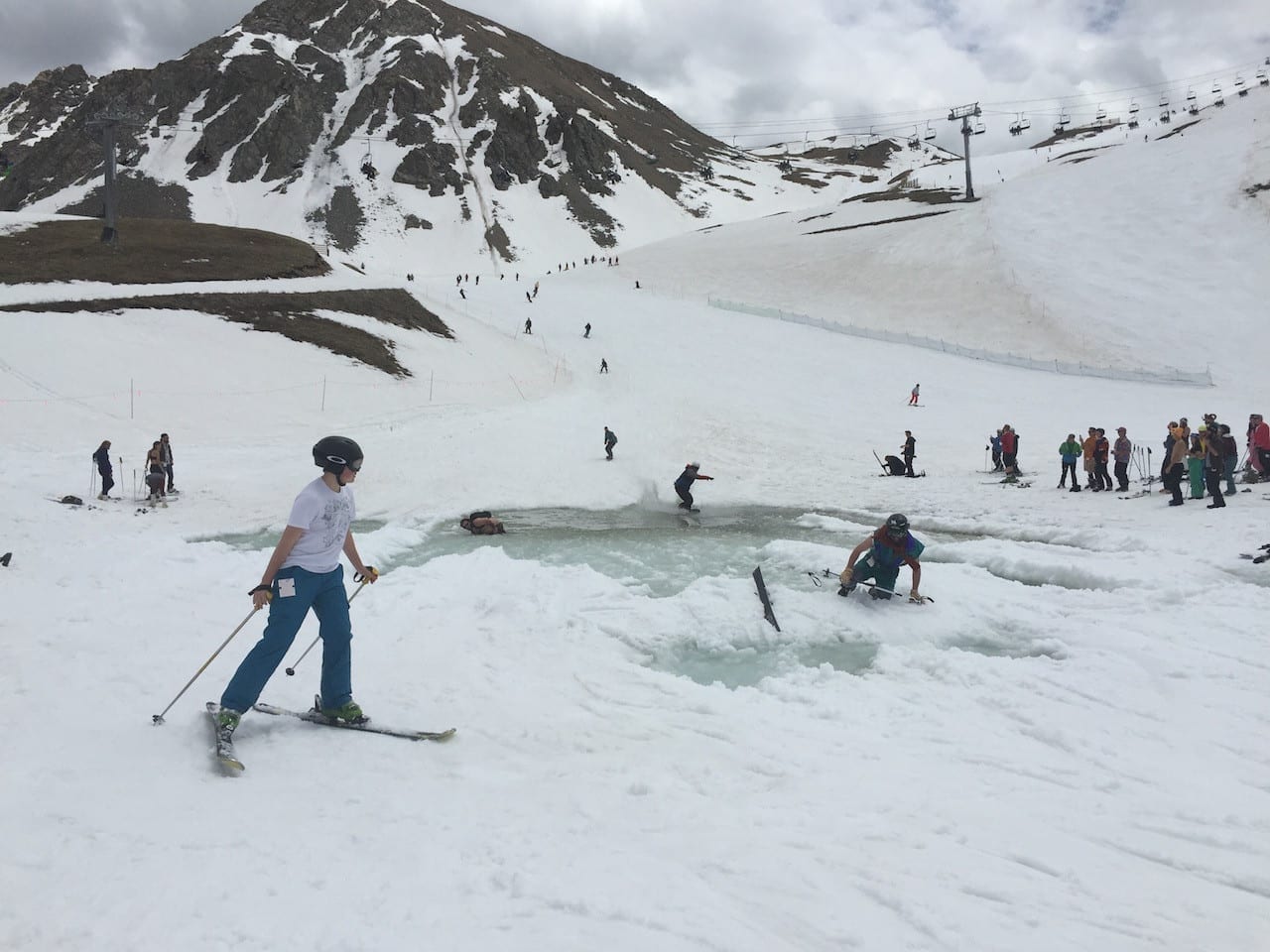Pond Skimming at A Basin | Colorado Travel Blog