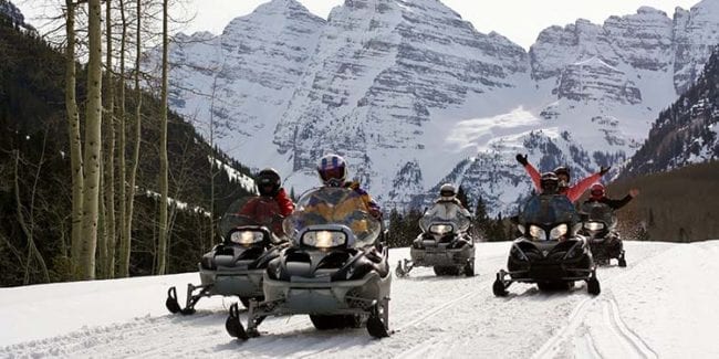 T-Lazy-7 Snowmobiles - Aspen, CO | Guided Tours - Uncover Colorado