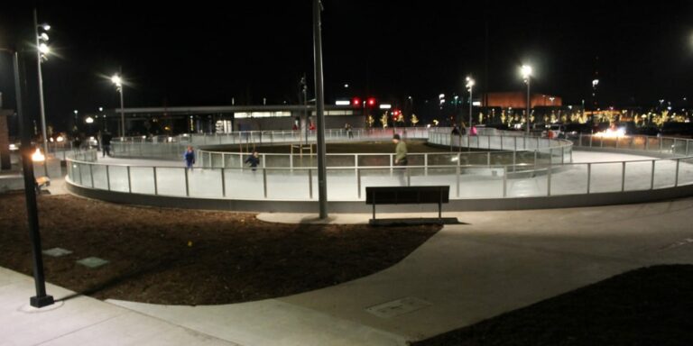 Parker Ice Trail - CO | Outdoor Ice Skating Rink - Uncover Colorado