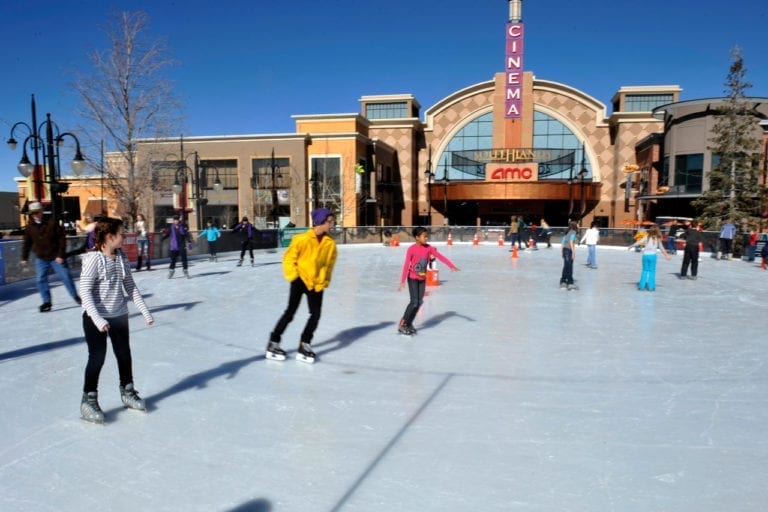 The Pond Ice Rink at Southlands - Aurora, CO | Outdoor Ice Skating ...
