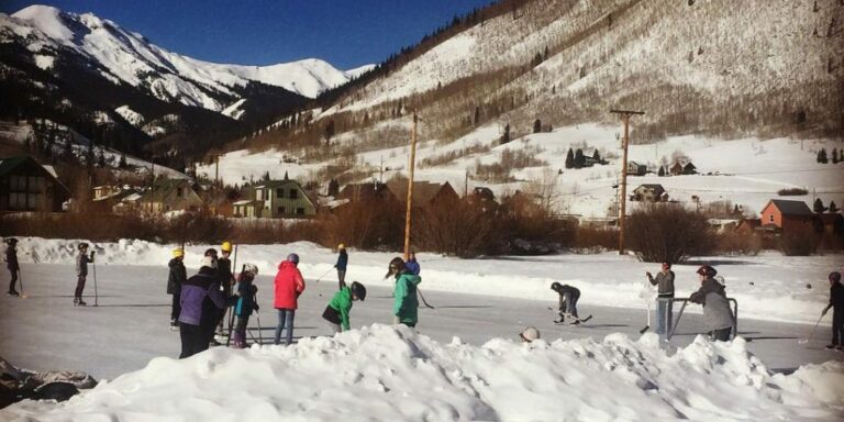 Kendall Mountain Ice Rink - Silverton, CO | Winter Outdoor Ice Skating ...