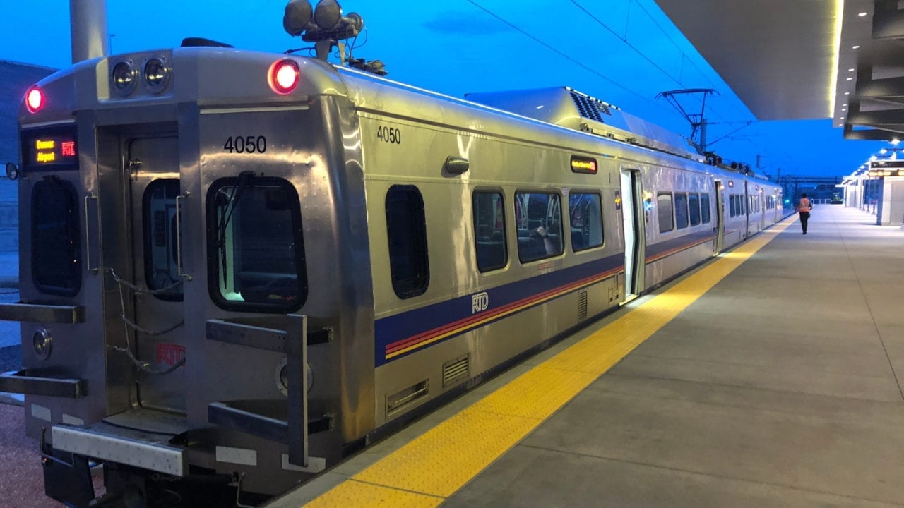 How to Ride the Denver Airport Train - A Line from Downtown to D.I.A ...
