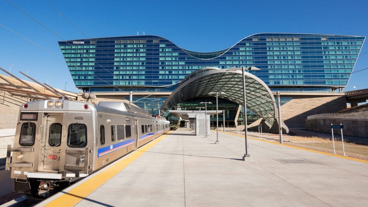 How to Ride the Denver Airport Train - A Line from Downtown to D.I.A ...