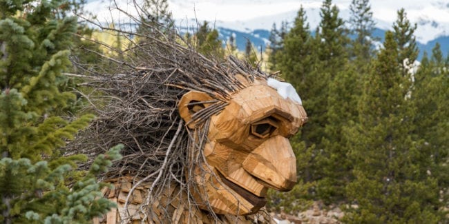 The Breckenridge Troll Lives On | Sculpture Location - How To Get There ...