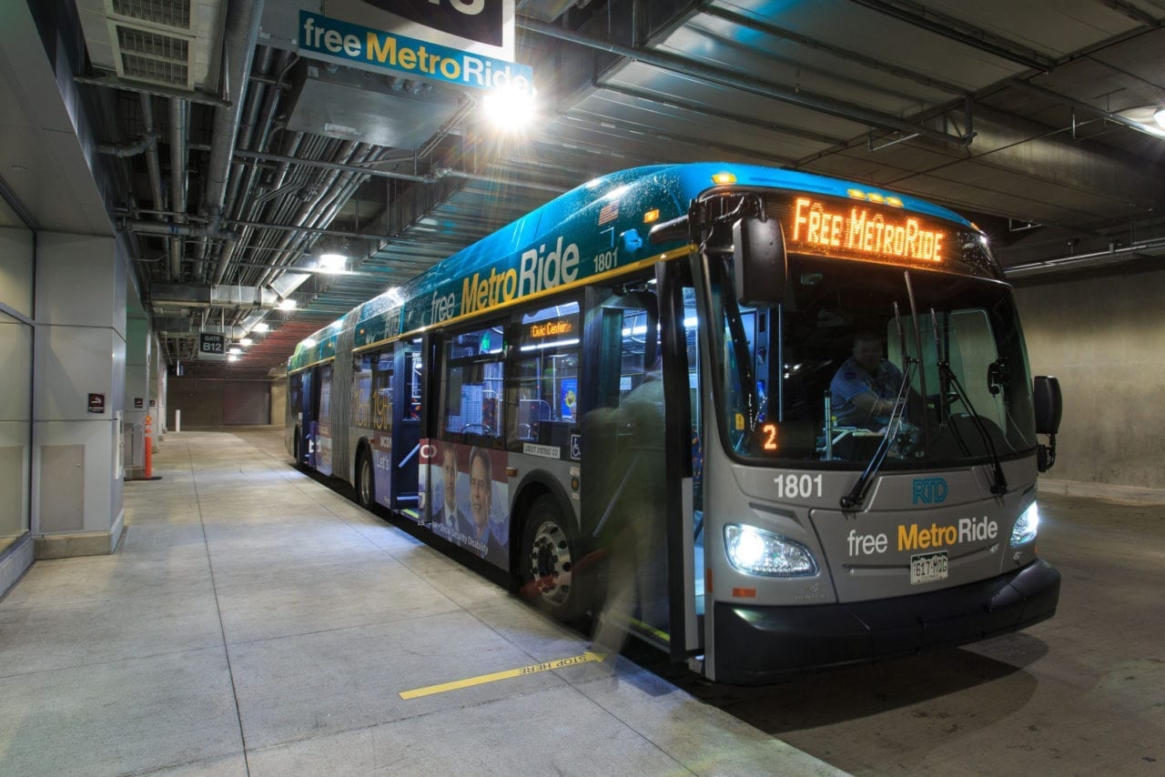 RTD Bus System - Denver, CO | Public Transportation for Metro, Front ...
