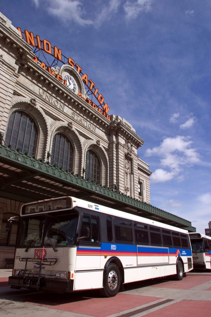 RTD Bus System - Denver, CO | Public Transportation for Metro, Front ...