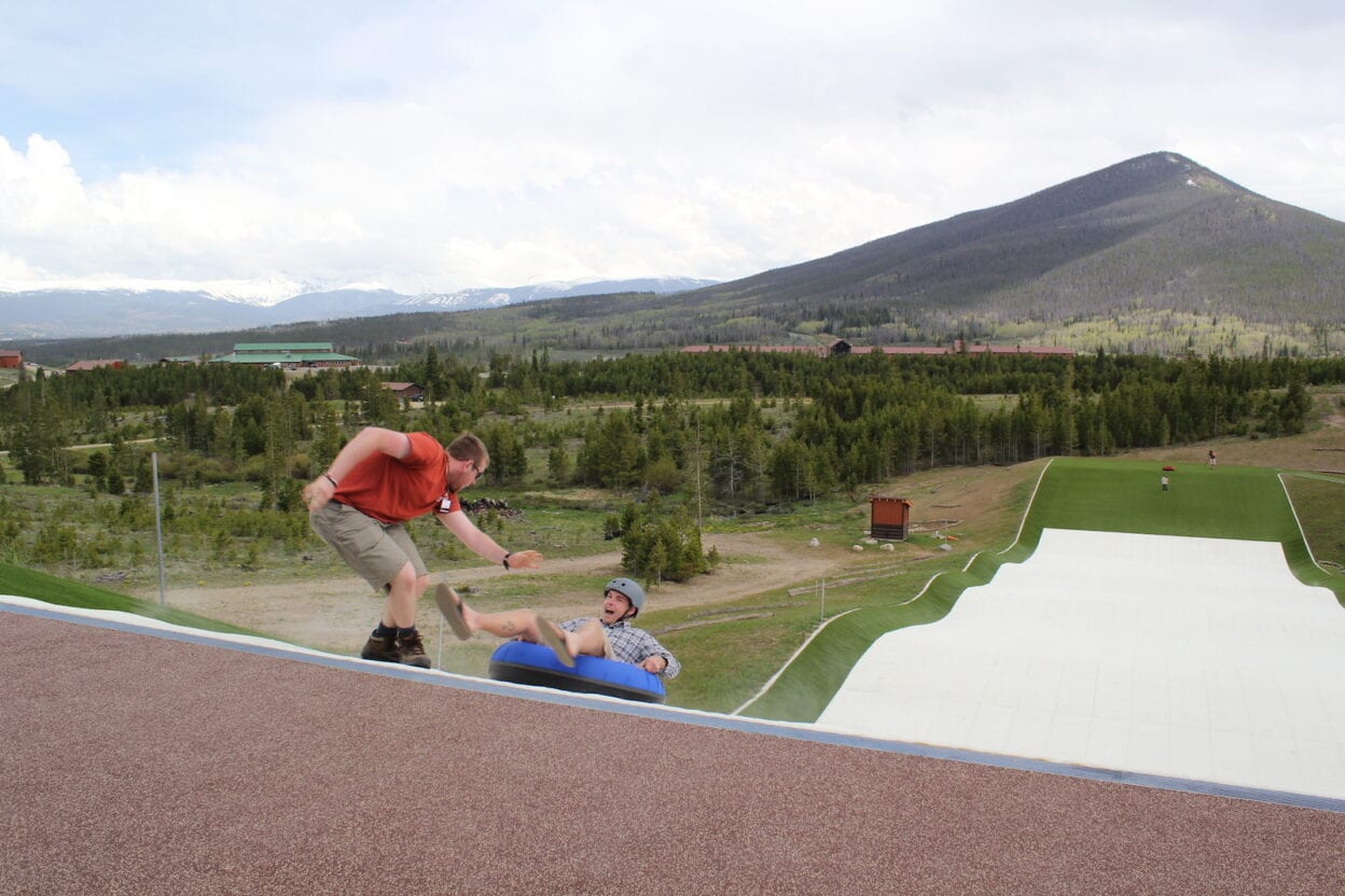 Snow Mountain Ranch Tubing Hill - Granby, CO | Winter and Summer at ...
