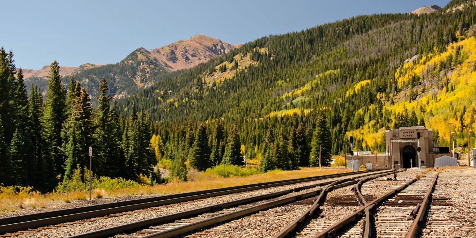 Moffat Tunnel - Rollinsville-Winter Park, CO | Amtrak Railroad Train Tunnel - Uncover Colorado
