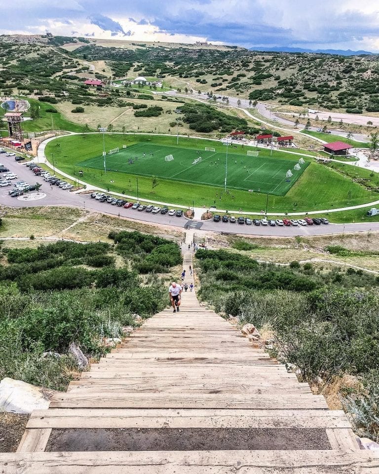 Philip S. Miller Park - Castle Rock, CO | “Mini Incline” Challenge Hill ...