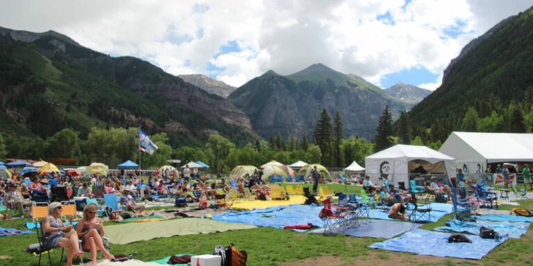Telluride Town Park - Telluride, CO | Campground and Concert Venue ...