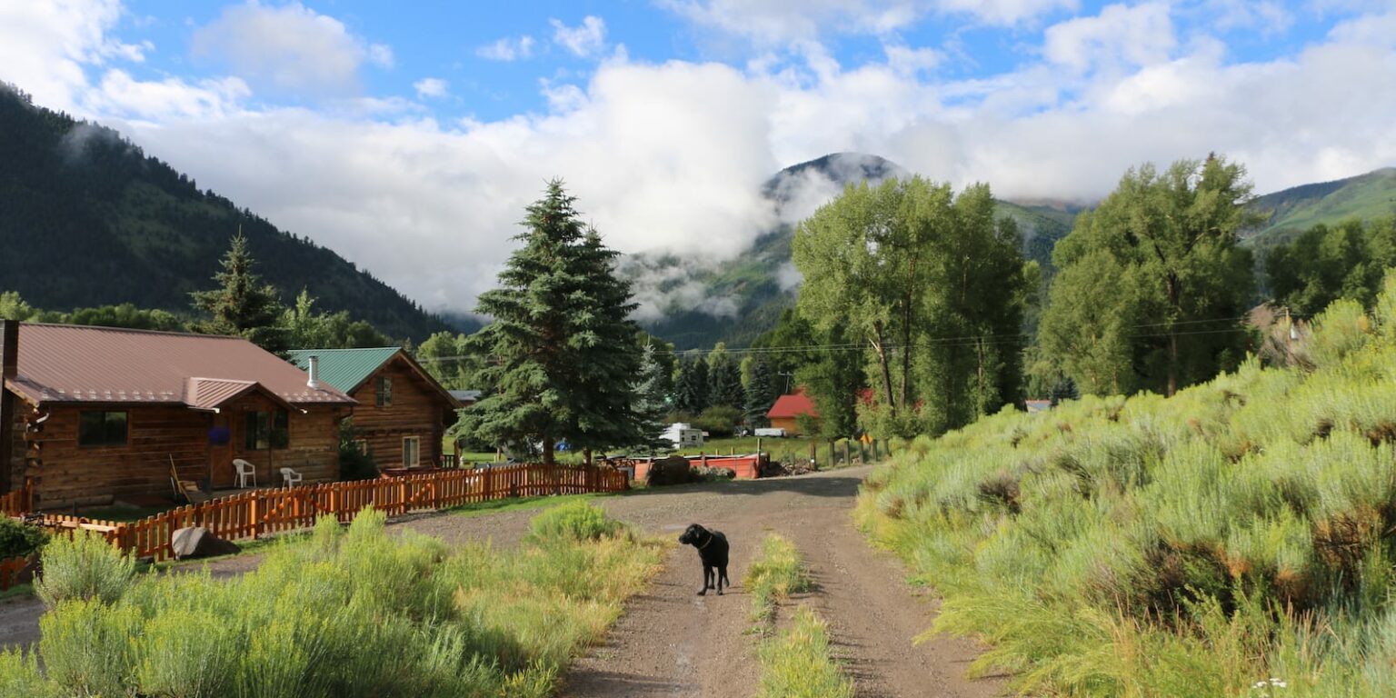 Camping near Lake City, Colorado along the Silver Thread Byway ...