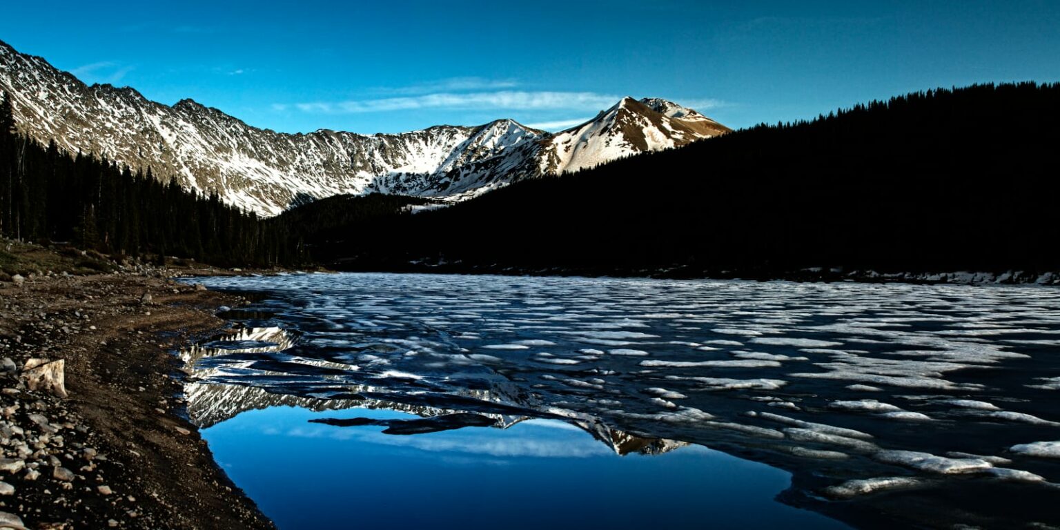 Clinton Gulch Dam Reservoir - near Leadville, CO - Uncover Colorado