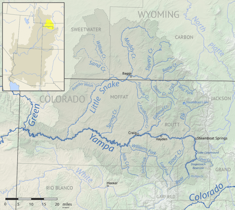 Yampa River – near Steamboat Springs-Dinosaur, CO