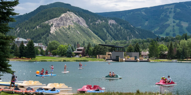 Harry A. Nottingham Park - Avon, CO | Nottingham Lake and Beach ...