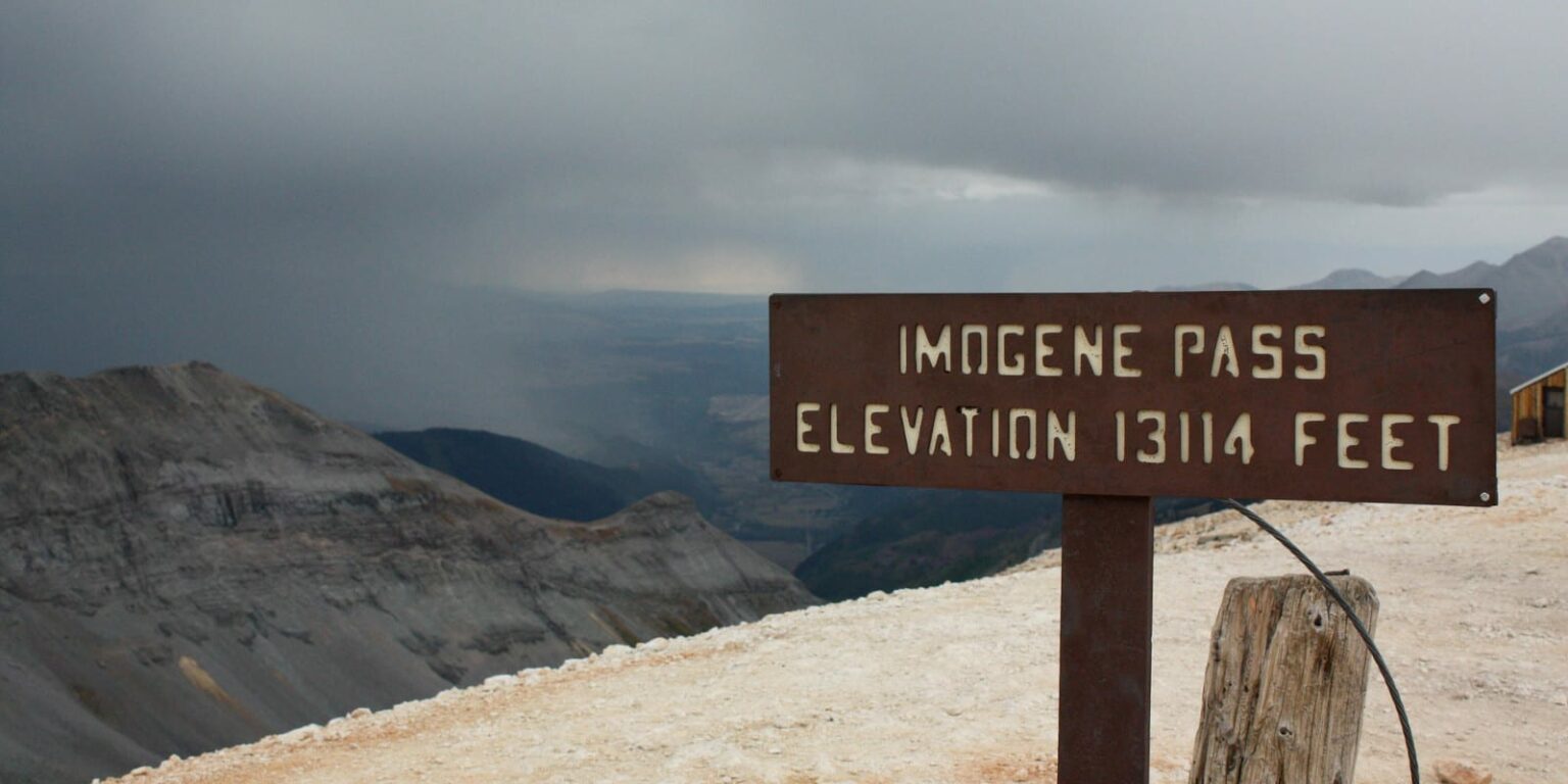 Imogene Pass Near Telluride Co Uncompahgre National Forest Uncover Colorado