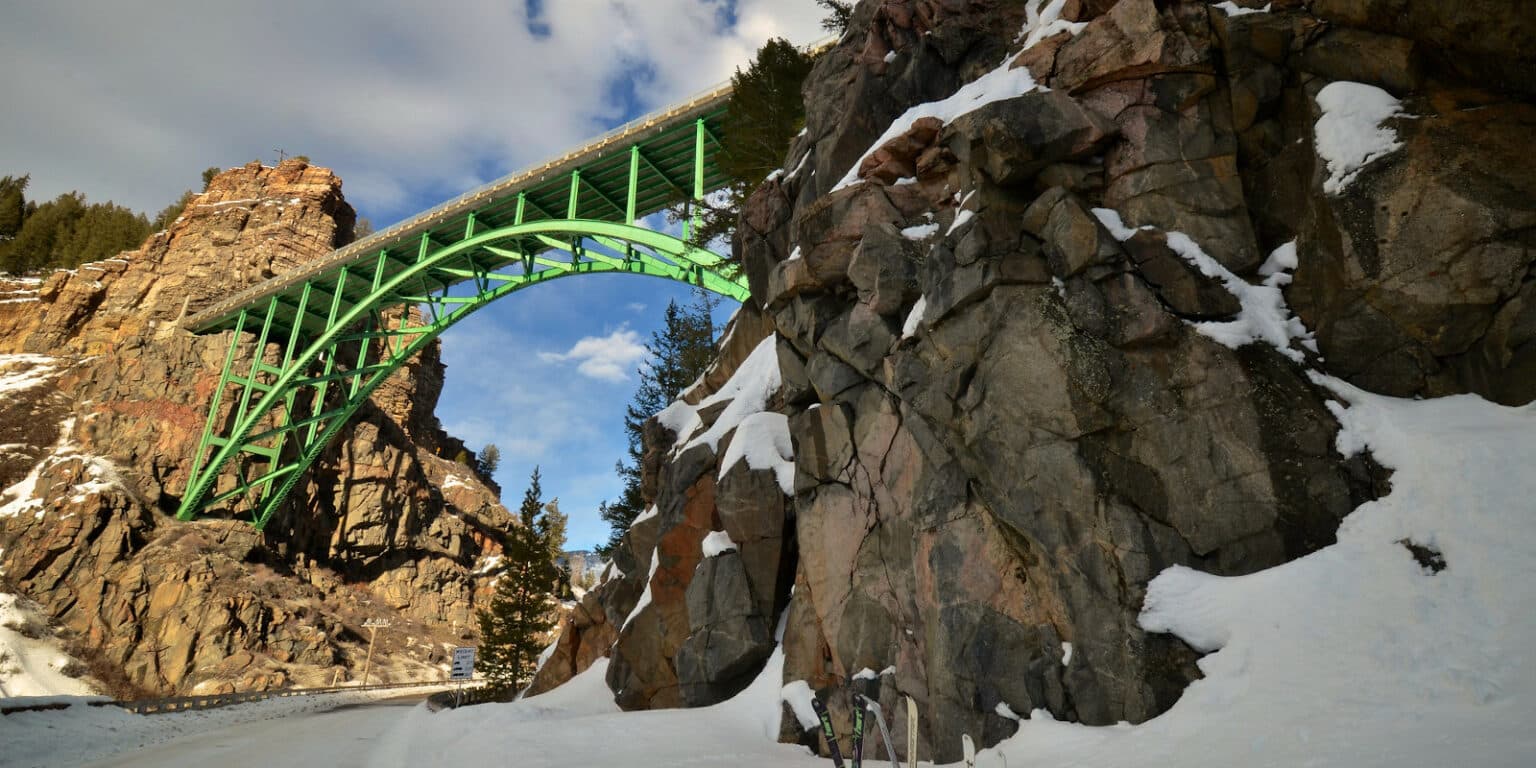 Red Cliff Bridge - Red Cliff | Historic Steel Arch - Uncover Colorado