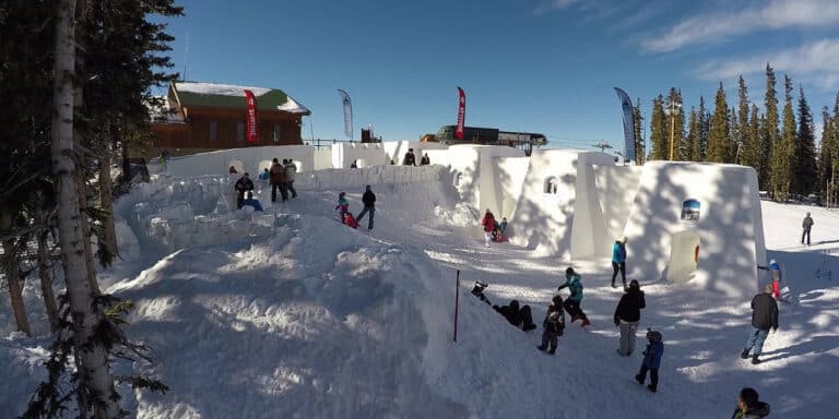 Keystone Kidtopia Snow Fort - Uncover Colorado