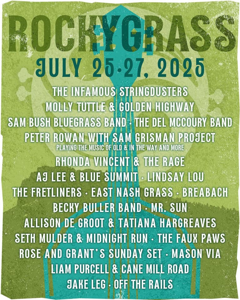RockyGrass Festival - Lyons, CO | 2025 - Uncover Colorado