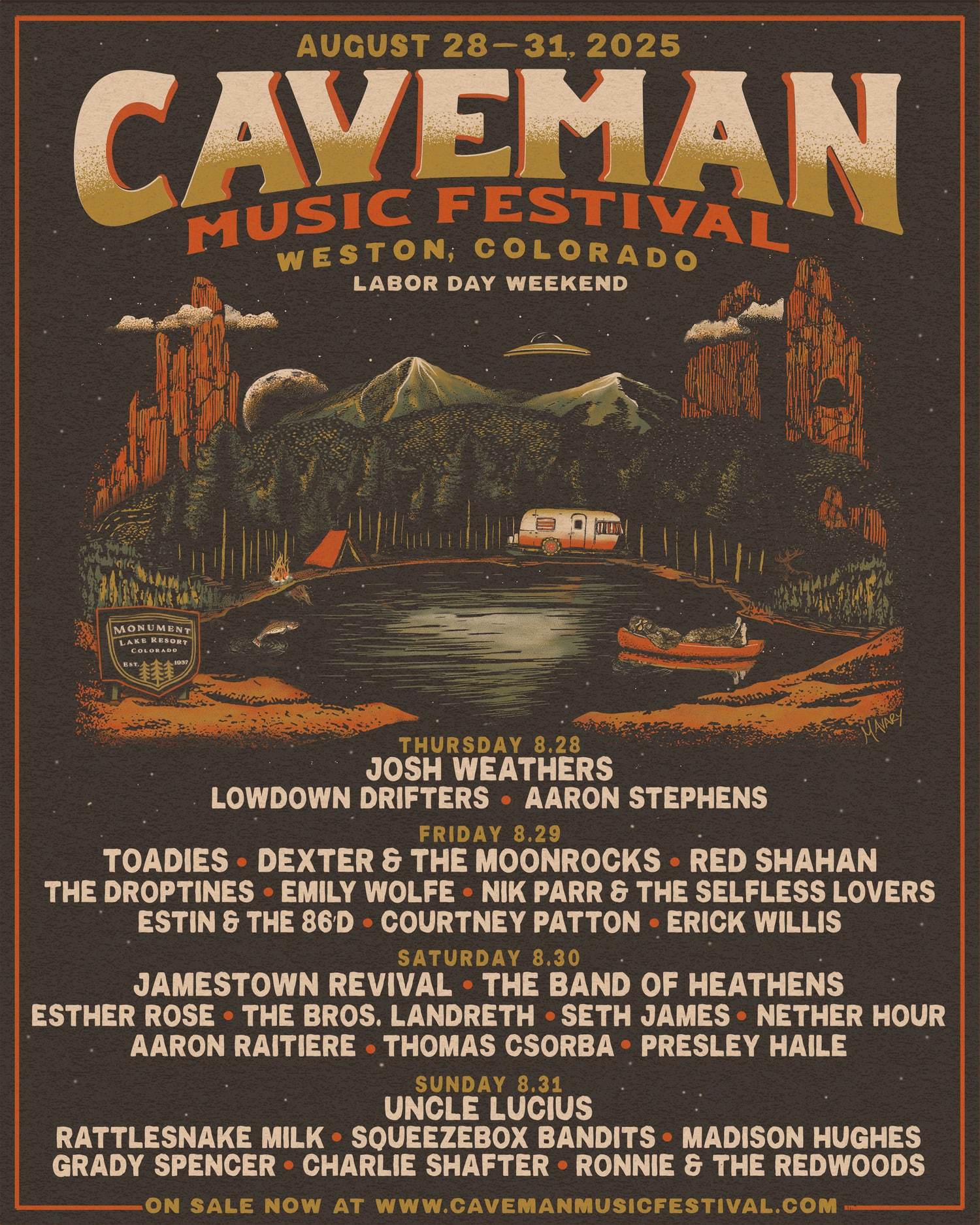 Caveman Music Festival - Weston, CO | 2025 - Uncover Colorado