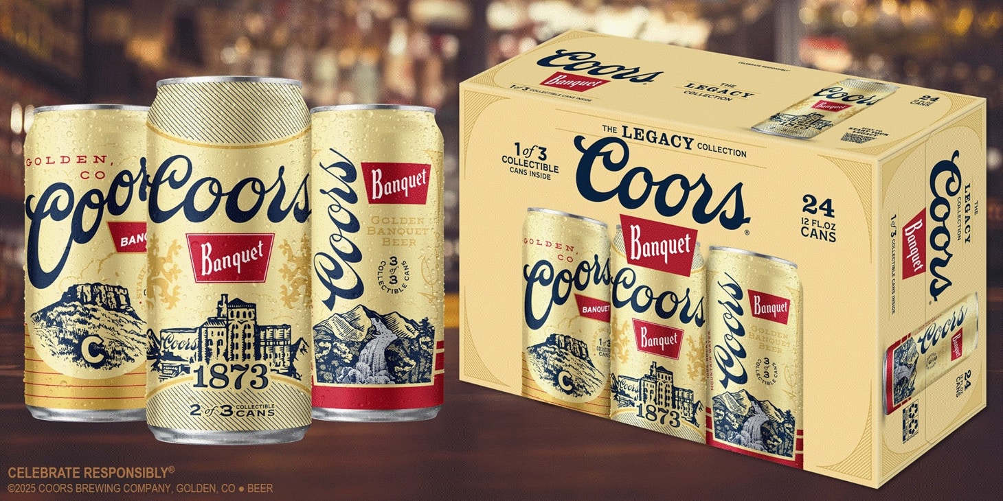 Coors Banquet’s New Limited Edition Legacy Collection of Cans - Uncover ...